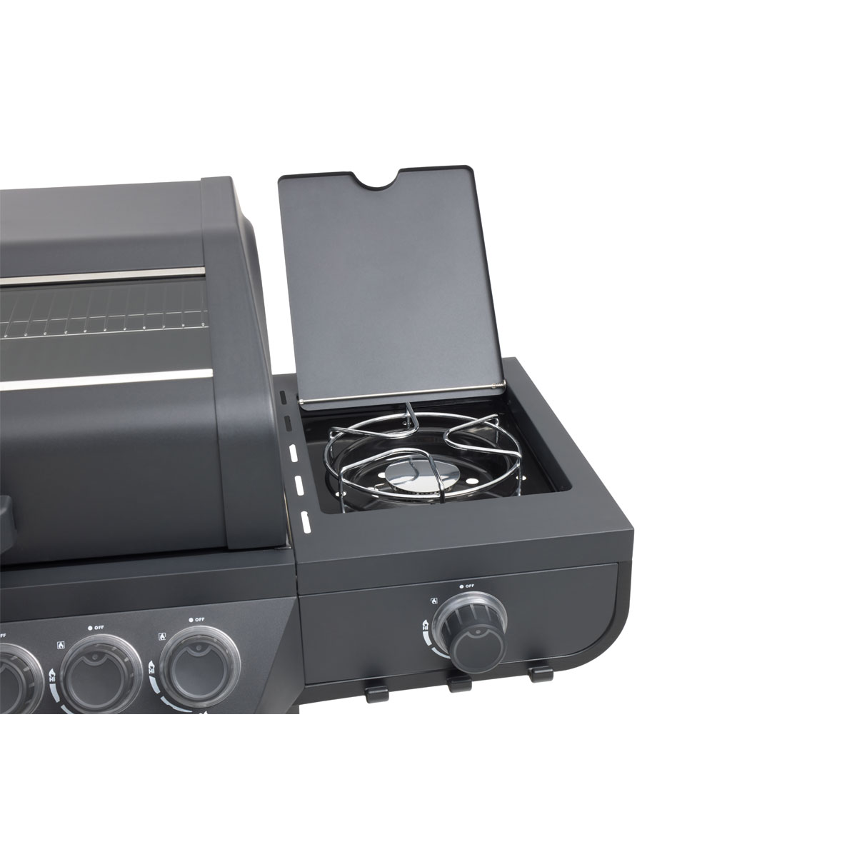 Rothmann Gasgrillwagen Vulcano 6 Turbo Plus Black Edition online kaufen