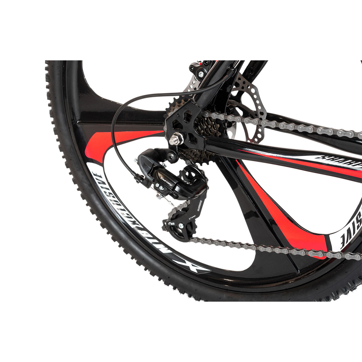 KS Cycling Mountainbike Hardtail 26'' Sharp schwarz-rot RH 46 cm | K006791719