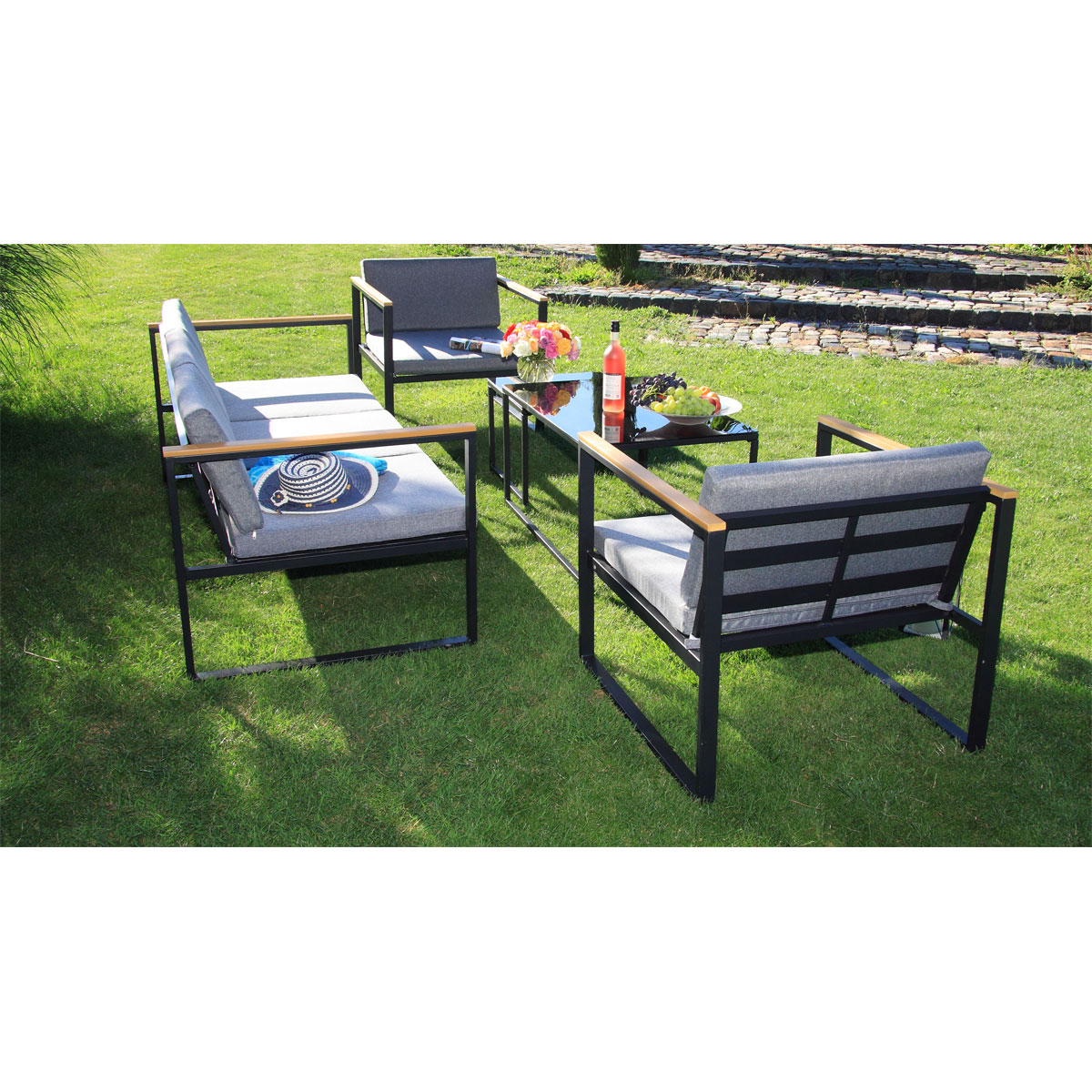 acamp Lounge-Set Space 5-teilig online kaufen