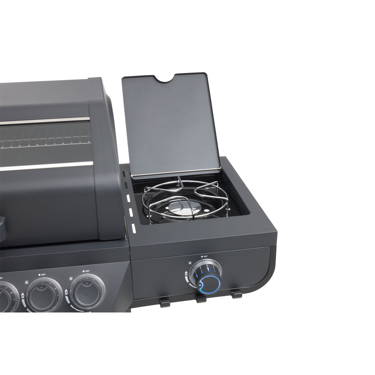 Rothmann Gasgrillwagen Vulcano 6 Turbo Plus Black Edition online kaufen