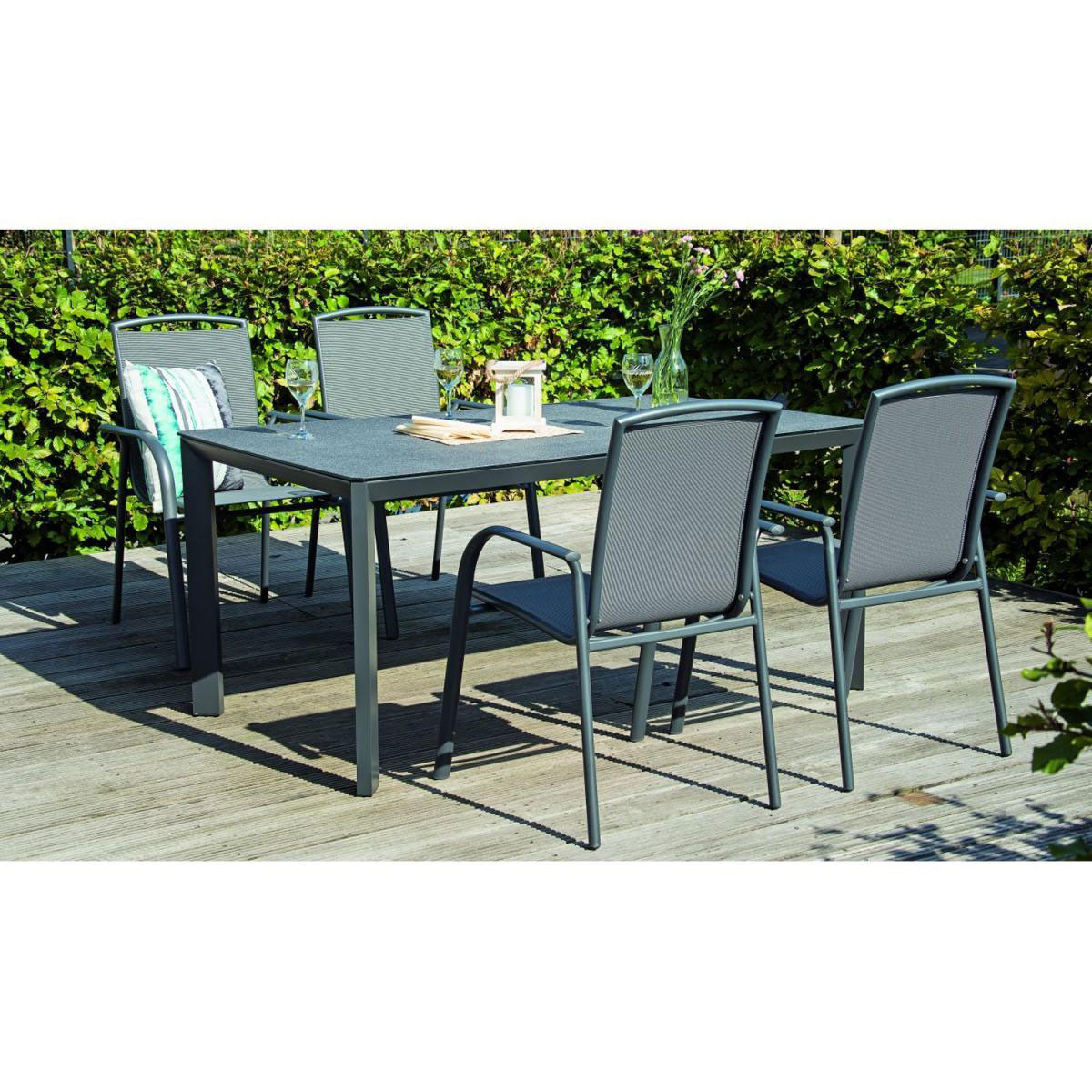 Gartenmöbel-Sets aus Aluminium online kaufen bei HELLWEG