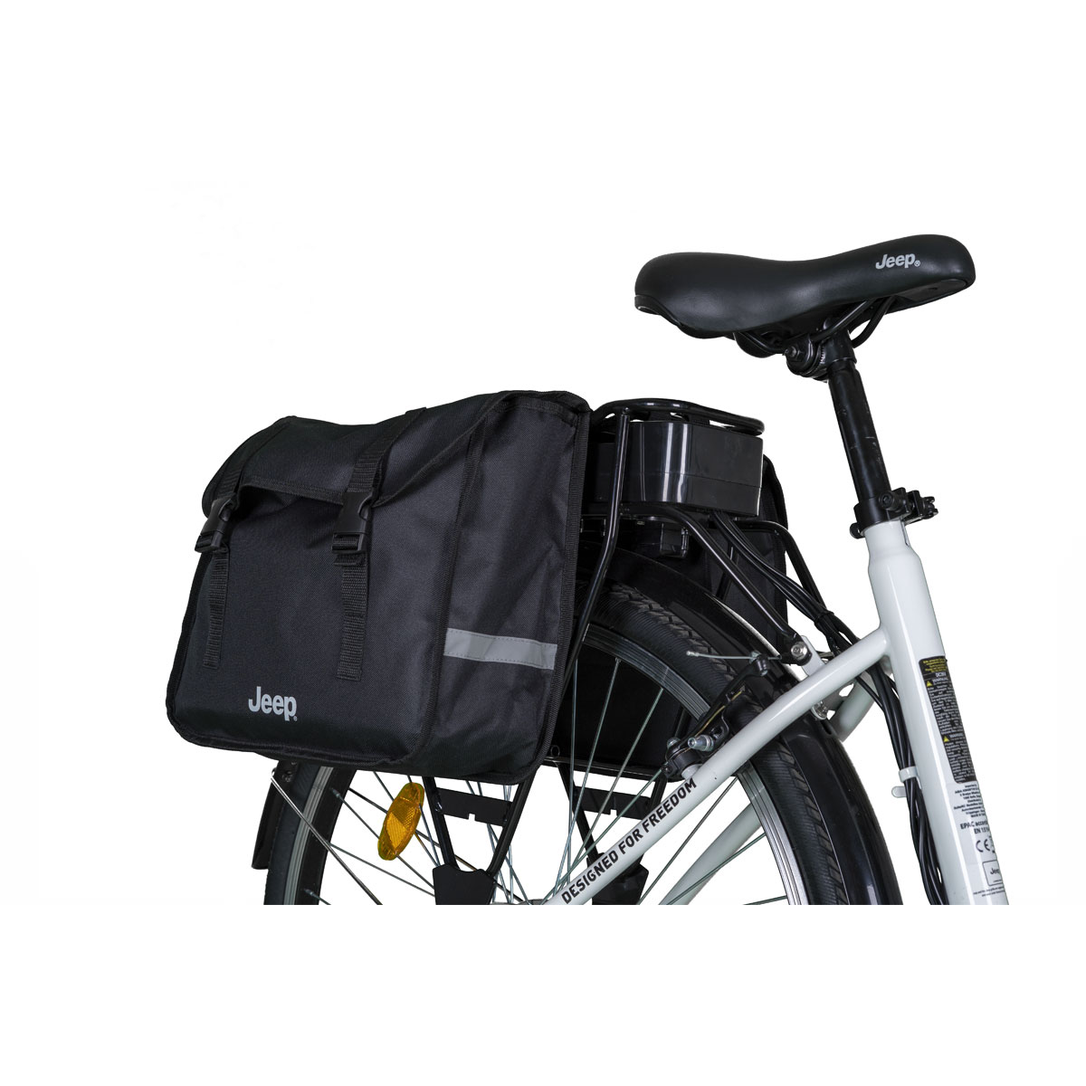 Jeep E-Bikes doppelte Gepäckträger-Tasche | K020117555