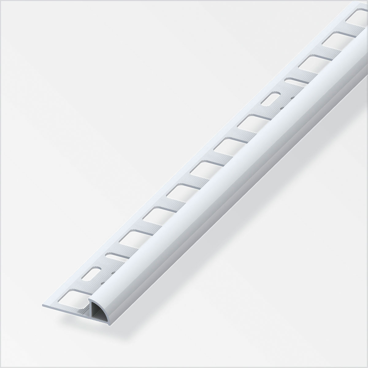 Fundamo Viertelkreisprofil 8 mm 2,5m PVC grau online kaufen