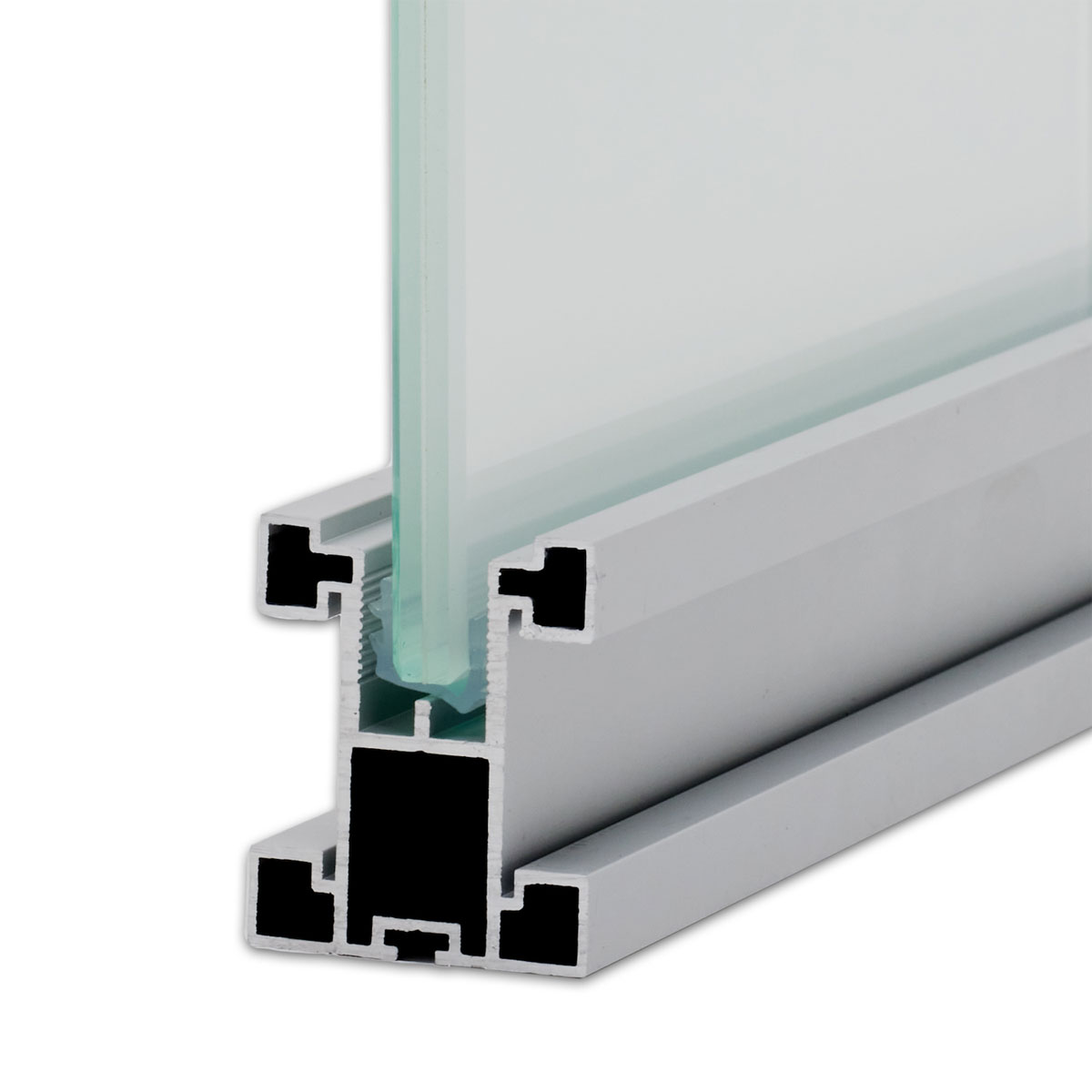 Hibitaro Füllungsteilendes Querprofil aus Aluminium 2er Set für 8/10 mm ...