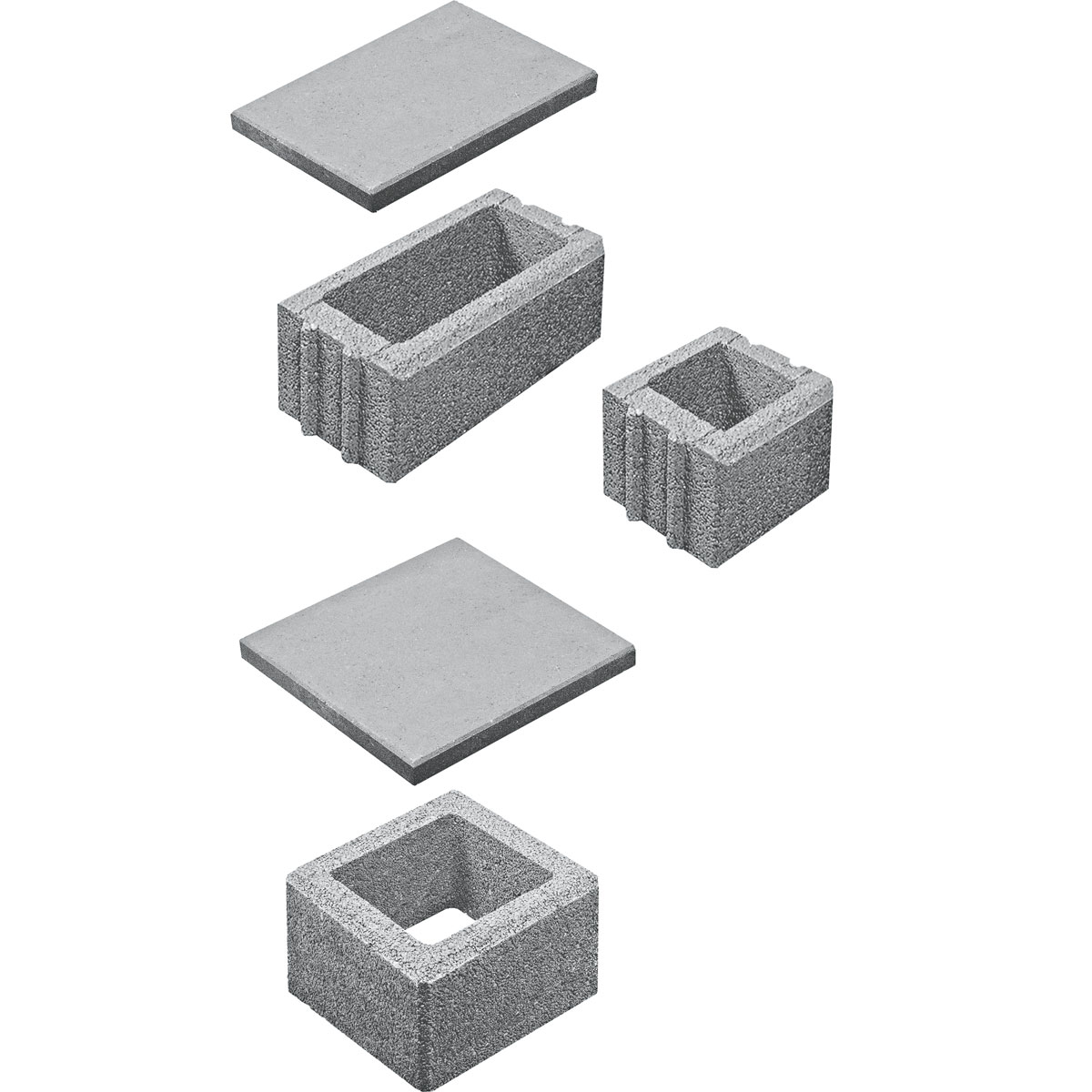 Lusit Gartenmauer Bellamur 1/1 Stein Grau online kaufen