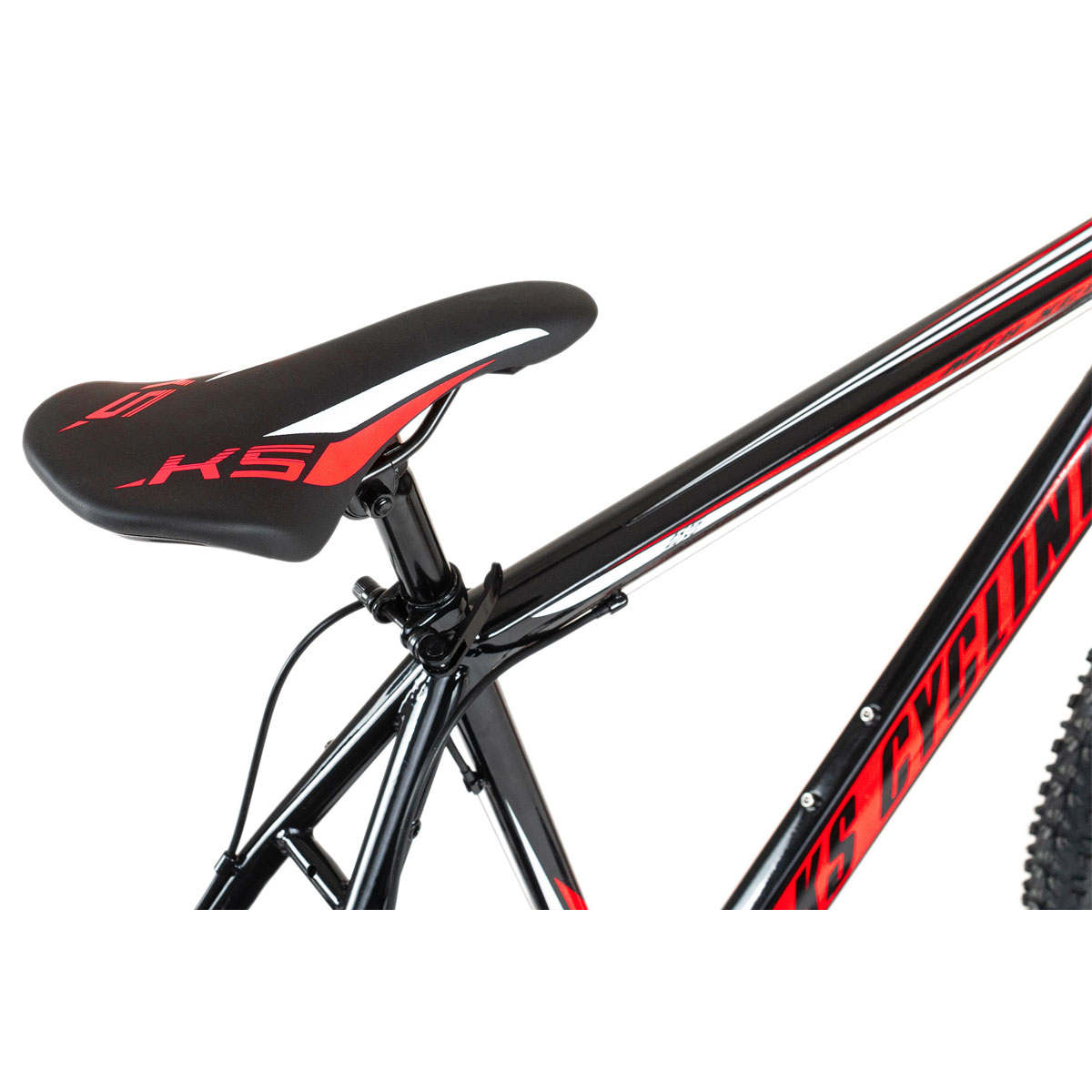 KS Cycling Mountainbike Hardtail 26'' Sharp schwarz-rot RH 46 cm ...