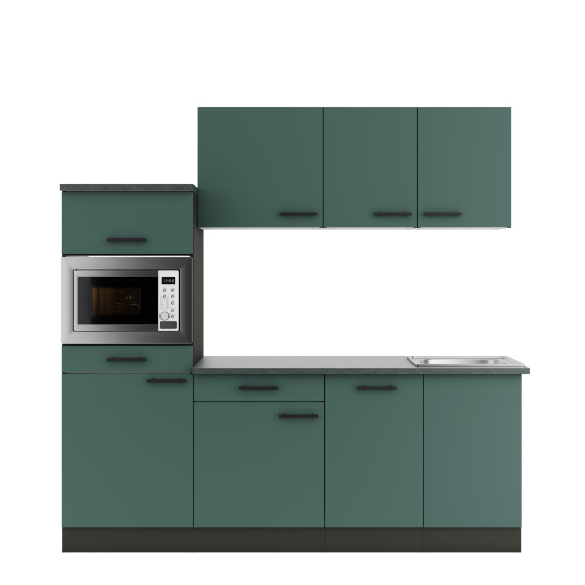 Optikopa Verona405 Block 210cmgruen mit E-Geraete online kaufen