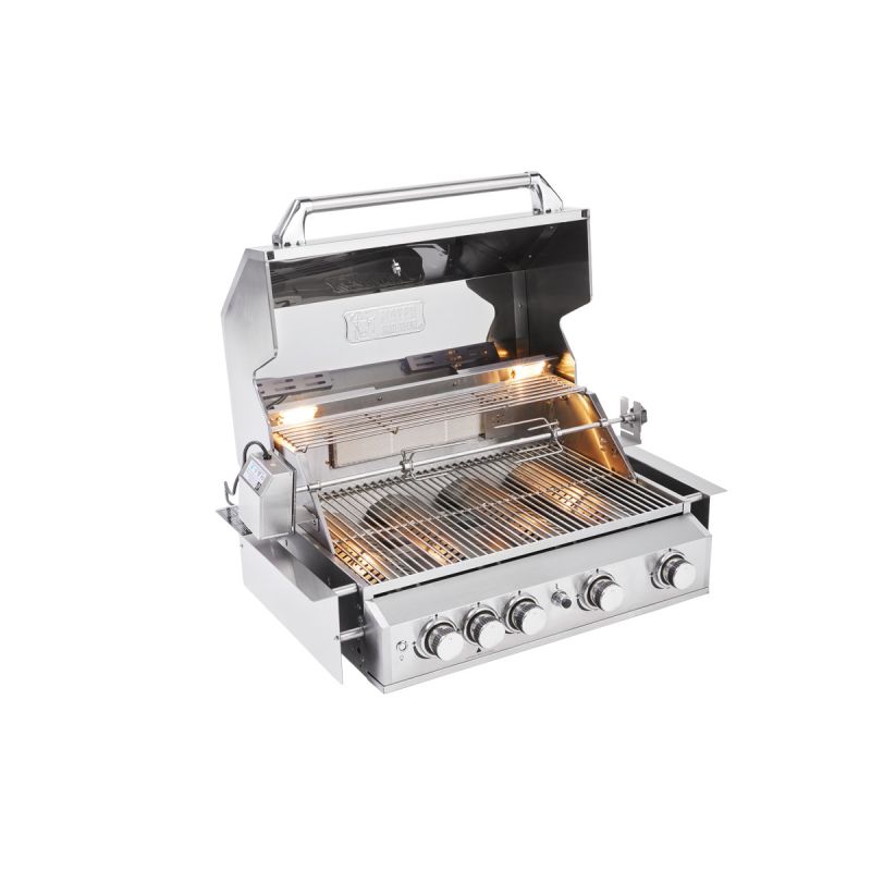 Rothmann Einbau-Gasgrill Baltimore 4 Plus für Outdoorküchen online kaufen