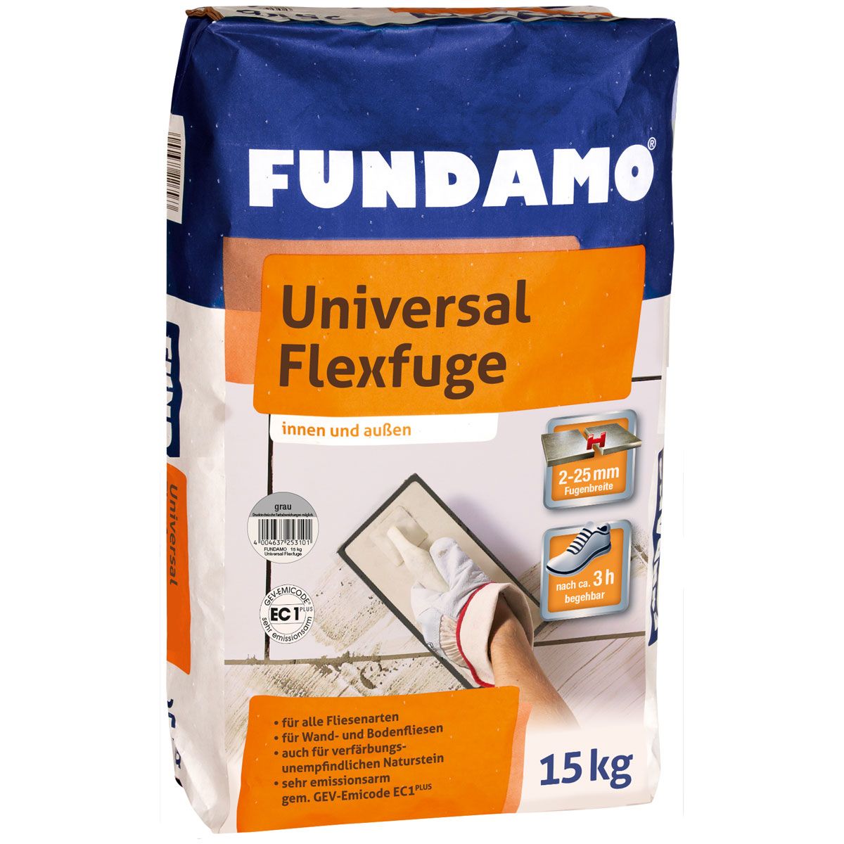 Fundamo Universal Flexfuge 15kg grau online kaufen
