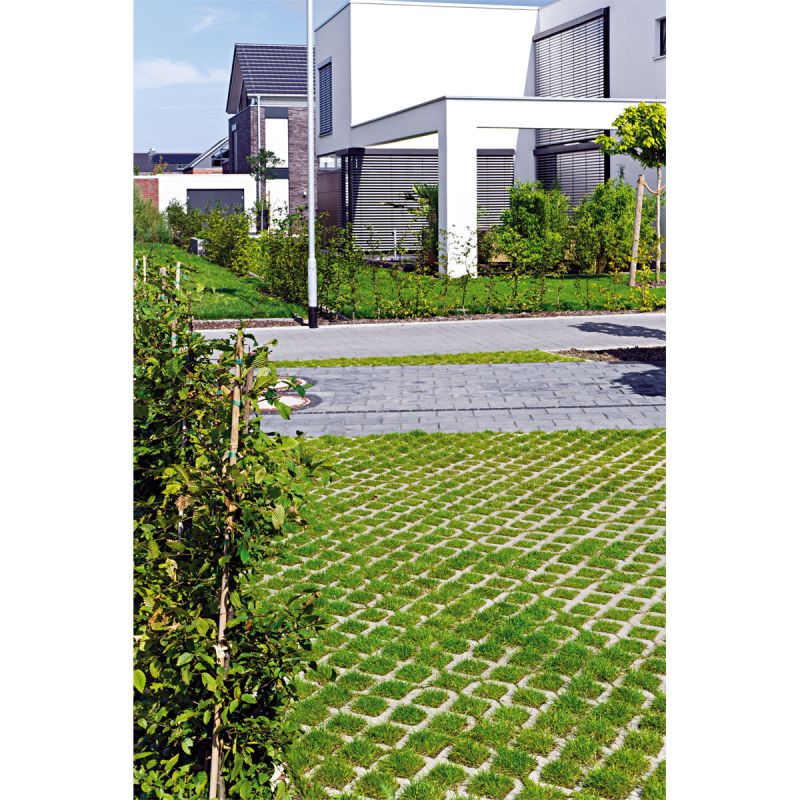 Lusit Rasengitterstein 60 x 40 x 8 cm grau online kaufen